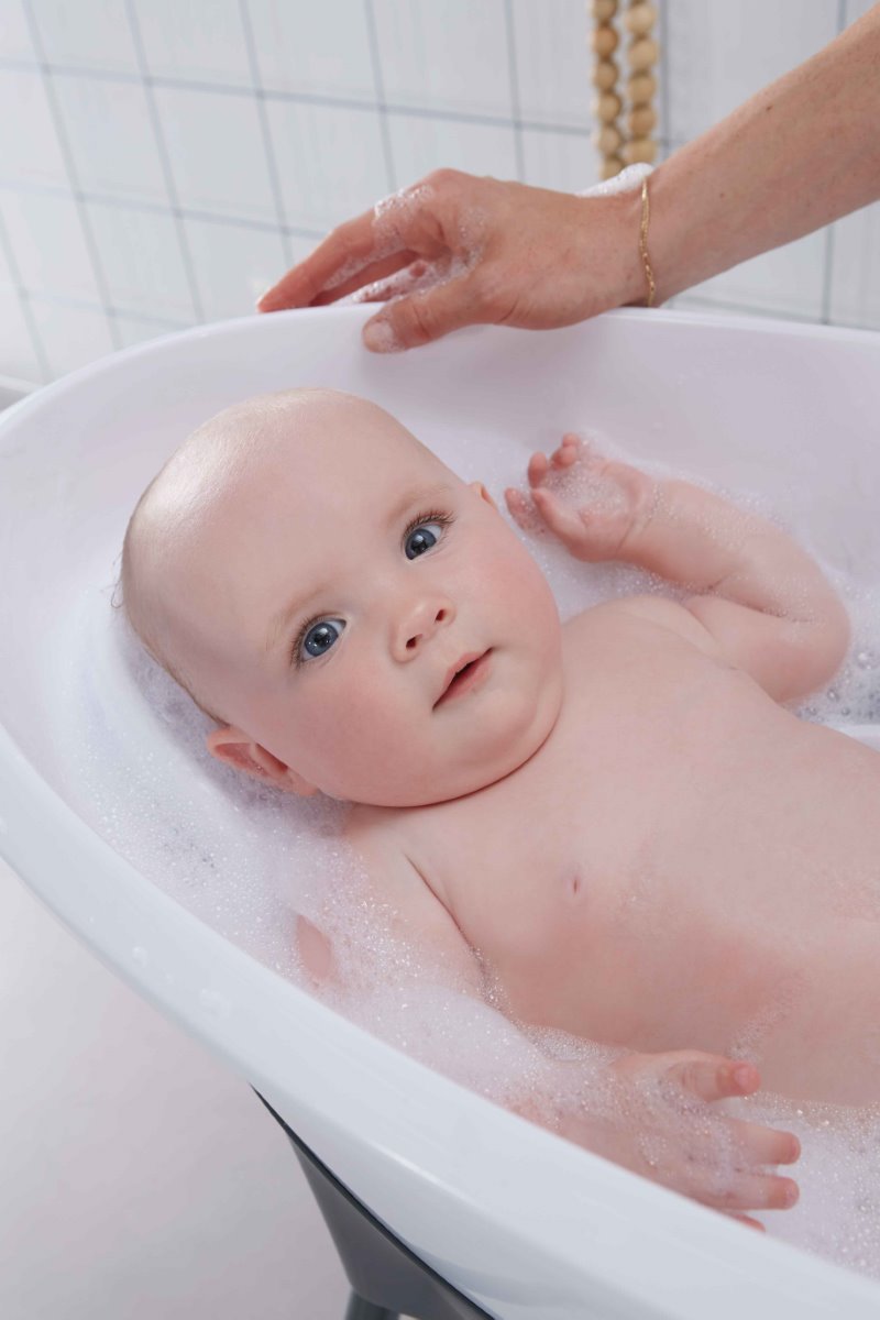 Stylische Luma Babybadewanne | Perfekt für Neugeborene | Kindermaxx