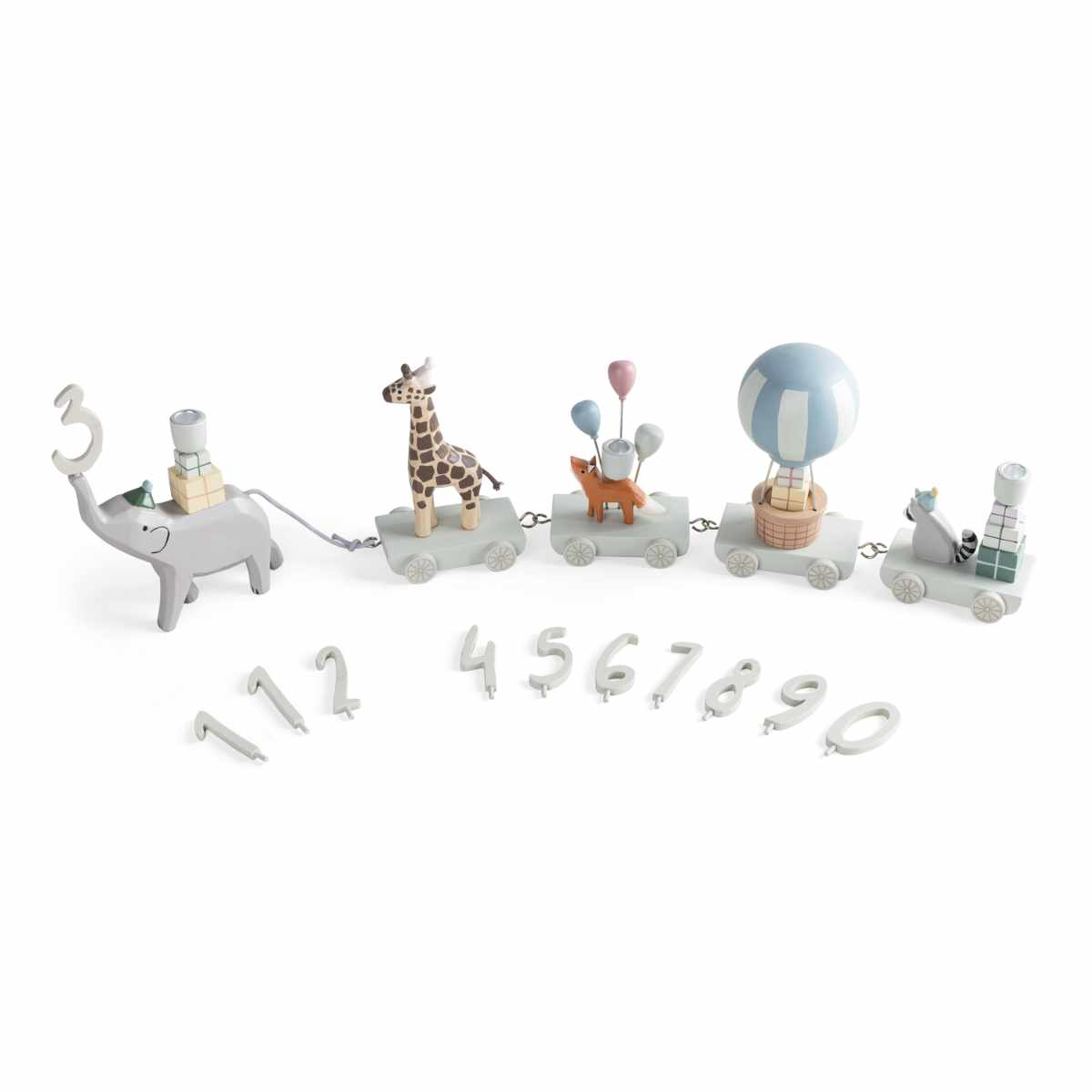 Sebra Wooden Birthday Train | Kindermaxx